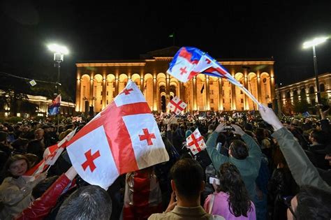 10000 Rally In Georgia Against Controversial Foreign Influence Bill