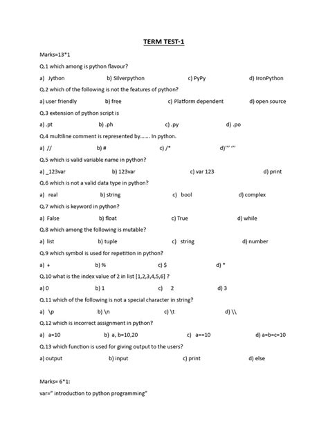 Fycs 1 Download Free Pdf Python Programming Language Computer