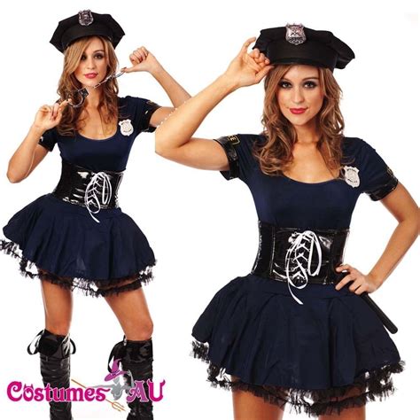 Police Woman Dress Costume
