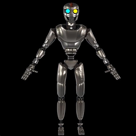 3d Silly Robot Model Turbosquid 2156164