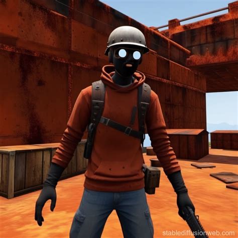 Youtube Thumbnail Playing Rust Aiming At A Person Prompts Stable