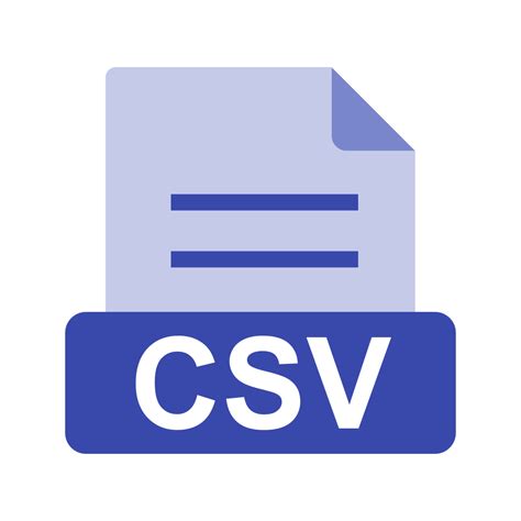 csv extension file file format icon download on iconfinder