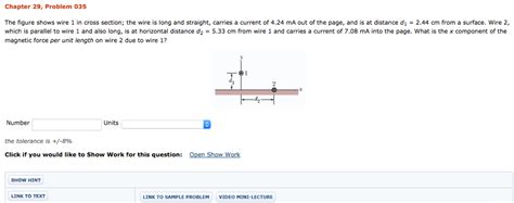 Solved Chapter Problem The Figure Shows Wire In Chegg Com