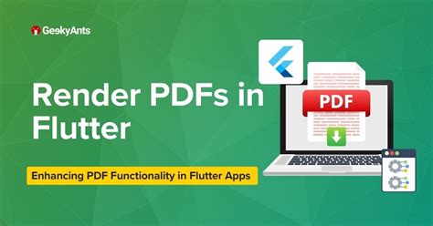 Enhancing Pdf Functionality In Flutter Apps