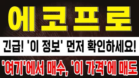 에코프로 에코프로주가전망 에코프로비엠 Lfp배터리전고체배터리 에코프로머티리얼즈 2차전지관련주 에코프로자회사 에코