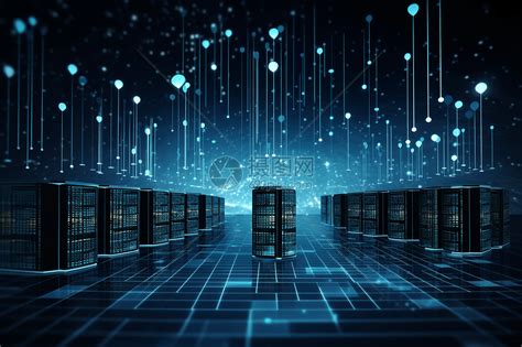 数据系统和基础设施的机房图片素材 正版创意图片600038334 摄图网