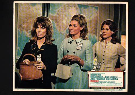 Movie Poster Marooned Lobby Card 1969 Nancy Kovack Science Fiction G Vg