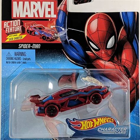 Машинка Hot Wheels Герои Marvel Человек-паук FYV06 — купить в интернет ...