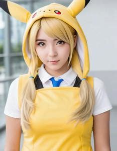 Pikachu Cosplay Face Swap Insert Your Face Id