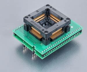 DIL QFP ZIF R F Programming Programmer Adapter Socket Converter Package LFQFP