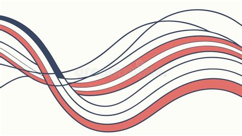 Abstract Wavy Lines Chart Dynamic Data Visualization Flow Design Vector Design Generative Ai