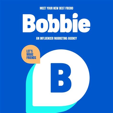 Welcome Bobbie Our New Influencer And Creator Marketing Agency Born From… Stagwell