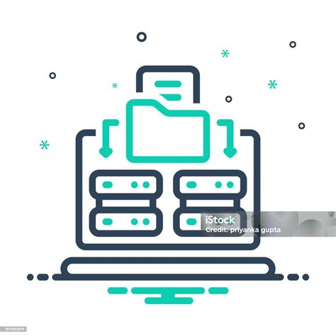 Data Extracting Stock Illustration Download Image Now Computer Network Data Data Center