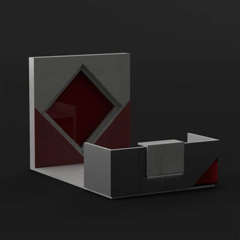 Reception Free Desks Models Blenderkit