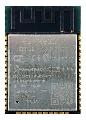 Esp32 Wroom 32d Módulo Wifi Y Bluetooth Antena Pcb Mercadolibre