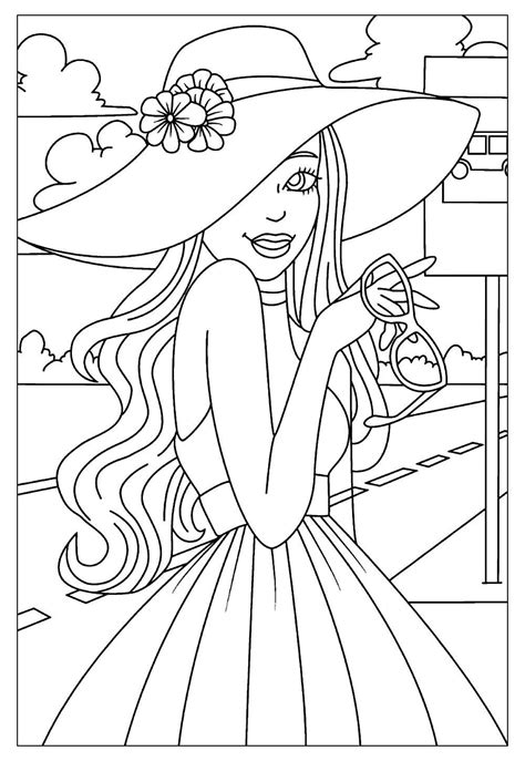 Desenhos Para Colorir Da Barbie Imprimir