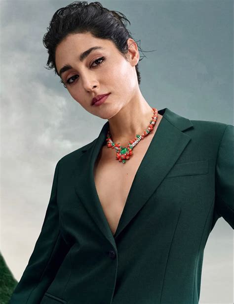 Cartier ‘rÉcif Collier Porté Par Golshifteh Farahani Platine
