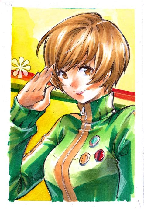 Chie Satonaka Satonaka Chie Persona 4 Persona Game Art