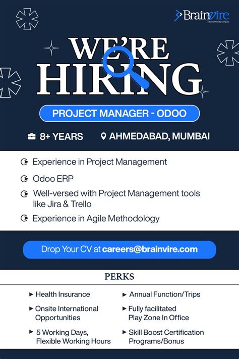 Bhumika Dubey On Linkedin Odooprojectmanager Agilemethodology Brainvire