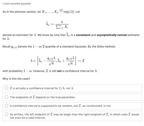 1 Point Possible Graded As In The Previous Studyx