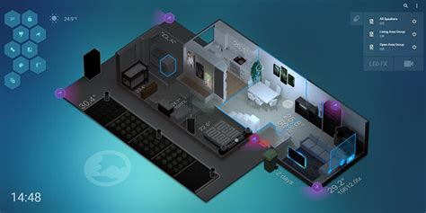 100 Floorplan Ui Dashboard Colored Lights Everything Accessable