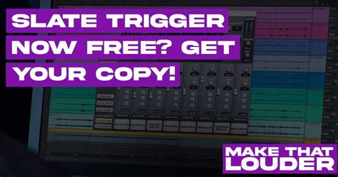 Slate Trigger Now Free Best FREE Drum Trigger Plugin Make That Louder Online Audio Magazine