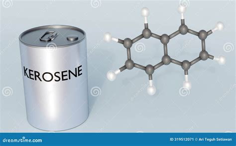 Decane Molecular Structures Alkane Hydrocarbon 3d Model Structural