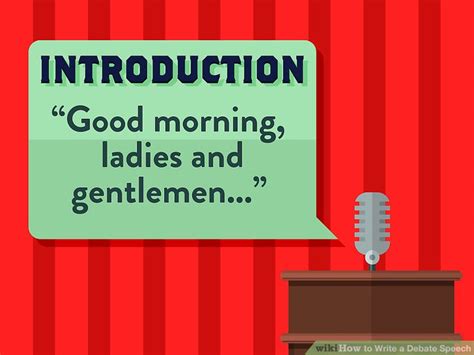 How To Write A Debate Speech 10 Steps With Pictures WikiHow