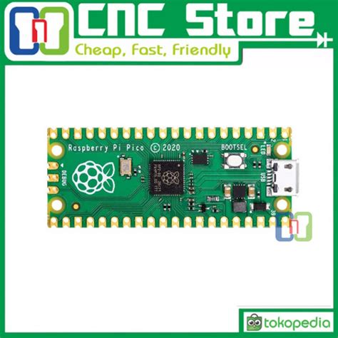 Jual Raspberry Pi Pico Rp2040 Dual Core Arm Cortex Processor Micro Usb Kab Bantul Cnc Store