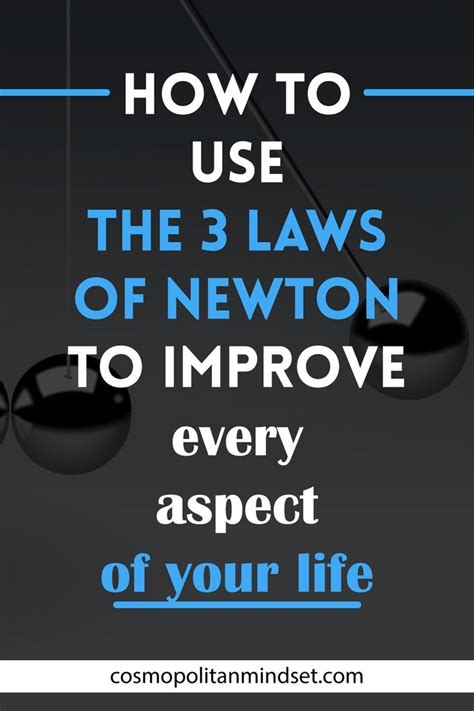 How To Apply Newtons Laws For Personal Growth