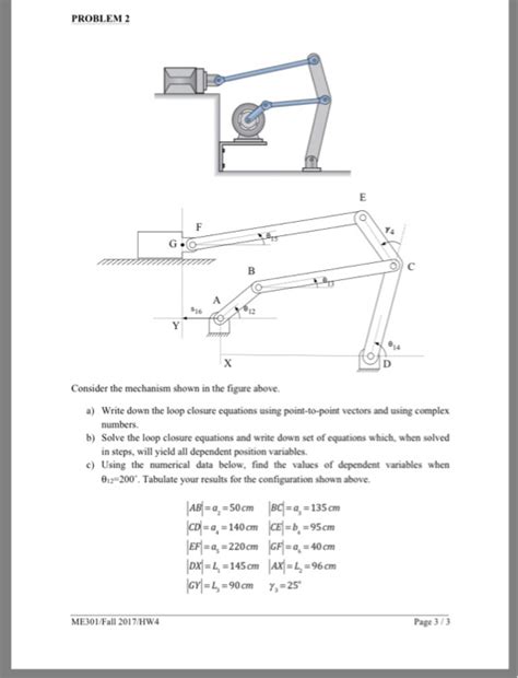 Solved PROBLEM Consider The Mechanism Shown In The Chegg