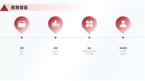 红色简约求职简历ppt模板ppt模板素材插件下载【aippt】