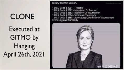 The Tribunal Of Hillary Clinton At Gitmo
