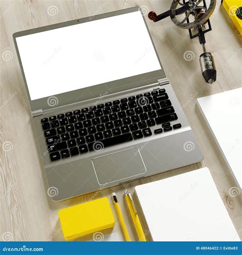 Mock Up Business Template Stock Photo Image Of Gloves 48046422