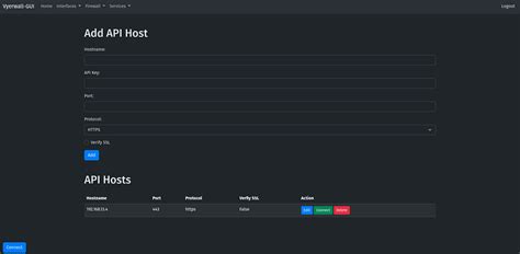 A Frontend Webgui For Vyos Vyerwall GUI Development VyOS Forums
