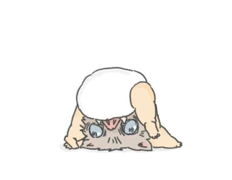 Awwww Baby Inosuke Is Sooo Cute Demon Slayer Kimetsu No Yaiba Amino