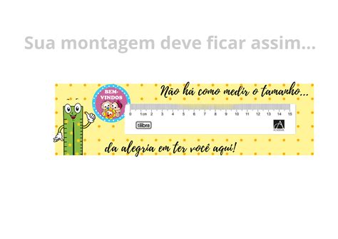 Lembrancinha De Volta às Aulas Régua Luana Hotmart