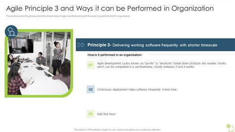 Agile Beliefs And Fundamentals Agile Principle 3 And Ways It Can Be Performed In Organization