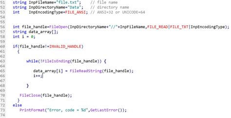 Iteration With While Loop Forex Robot Expert