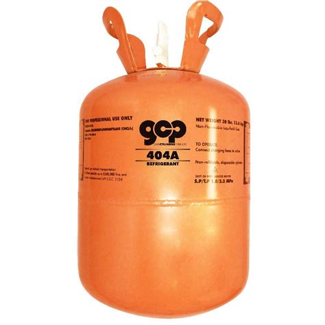 Gcp R404a Refrigerant Gas 24 Lbs 109 Kg