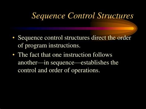 Ppt Control Structures Powerpoint Presentation Free Download Id