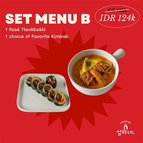 Jual Set Menu B Kimbab Kimbap And Tteokbokki Tokpoki Korea