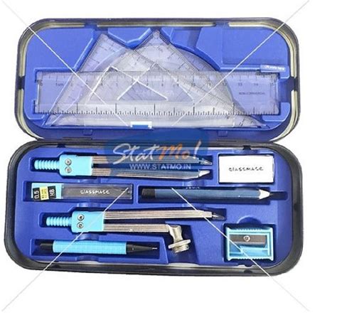 Blue Metal Classmate Archimedes Mathematical Drawing Instruments Box At ₹ 170 Piece In New Delhi