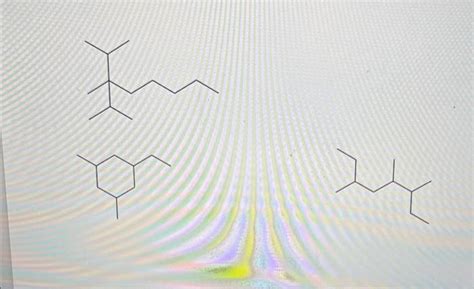Solved Name The Following Molecules For Which The Structure