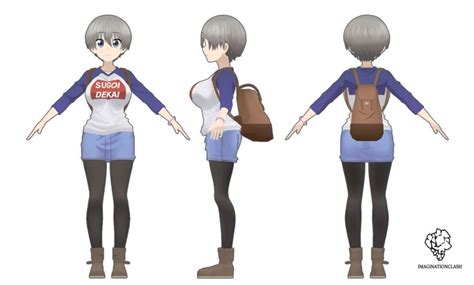 Pin By Iyo On Model Sheet Character Model Sheet Blender Character Modeling Create Anime