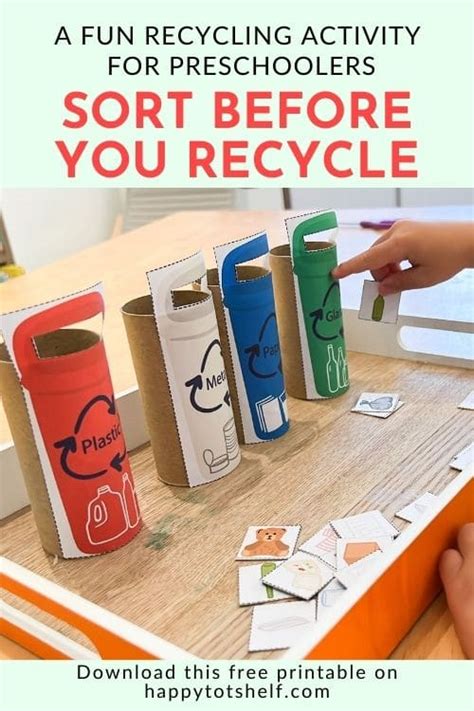 Recycling Activities For Kindergarten