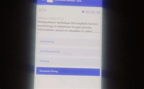 2 10 000934 Infosec Policy FY25 Manipulation StudyX