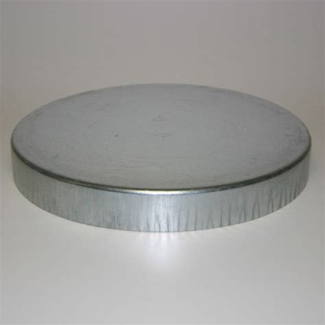 Galvanized Metal Deer Feeder Barrel Lid For 55 Gallon Drum Ultramatic