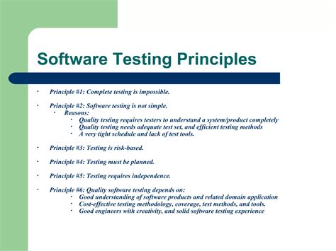 software testing lecture 9 ppt