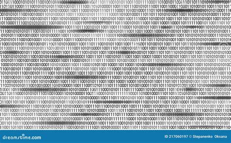 Abstract Digital 3d Background Information Code Flow Data Analysis Concept Stock Image Image